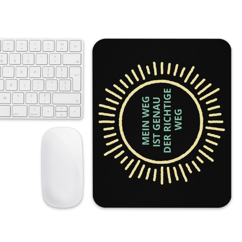 Mousepad Mein Weg ist genau der richtige Weg Online kaufen